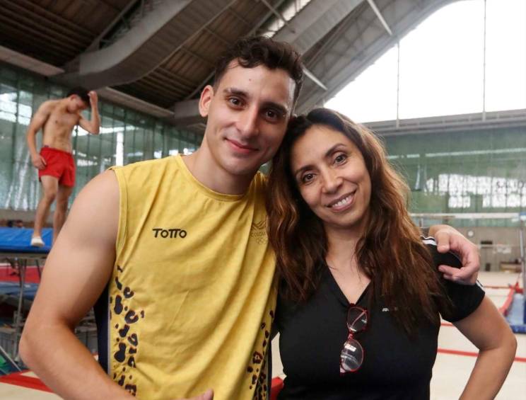 Ángel y Katish, un cupo a Olímpicos forjado en familia