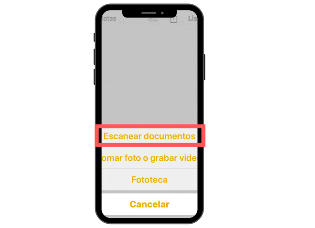 Cómo escanear documentos desde el celular