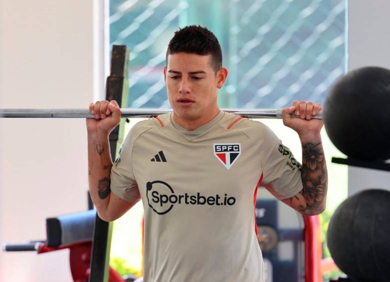 Se viene el debut de James Rodríguez con Sao Paulo