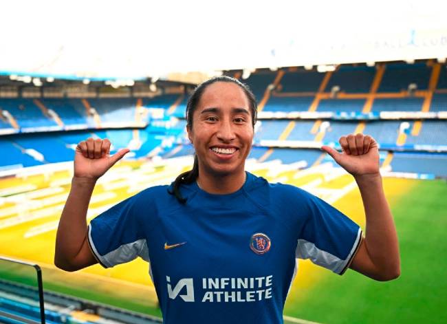 Mayra Ramírez fue presentada como jugadora del Chelsea: “Mi meta es ...