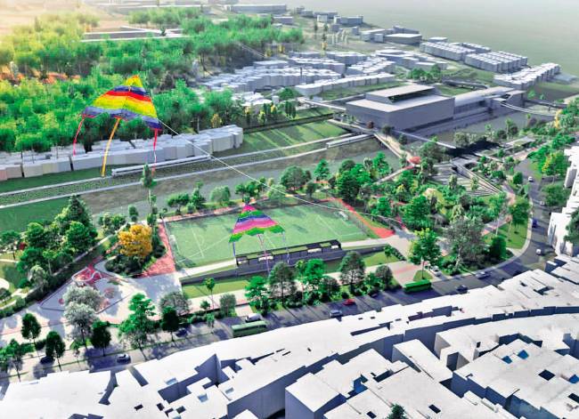 Parques del Río Norte arrancó obras sin tener los diseños definitivos