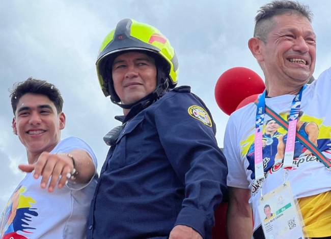 Video | Así fue el emotivo recibimiento de Ángel Barajas en Cúcuta