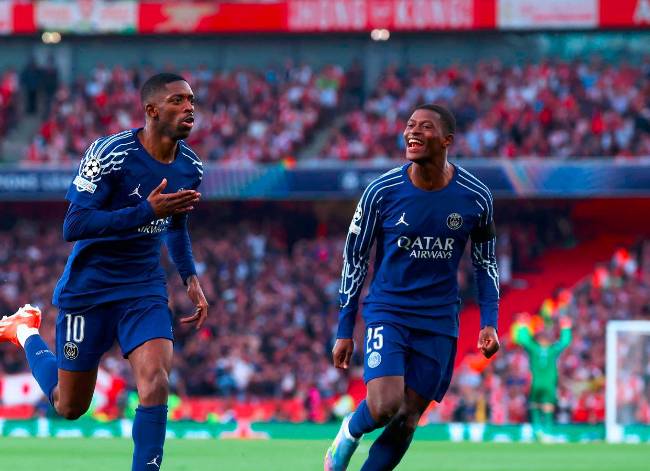 Video | Con gol de Dembelé y las atajadas de Donnarumma, el PSG venció ...