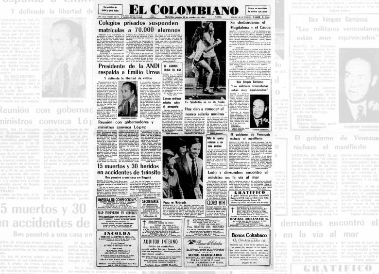 Un día como hoy 15 de octubre