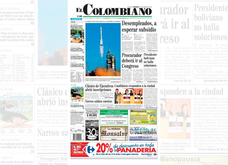 Un día como hoy 15 de octubre