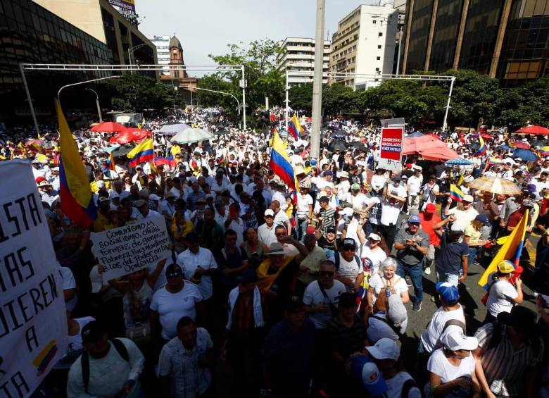 En imágenes: Medellín le copió masivamente a la protesta contra el ...