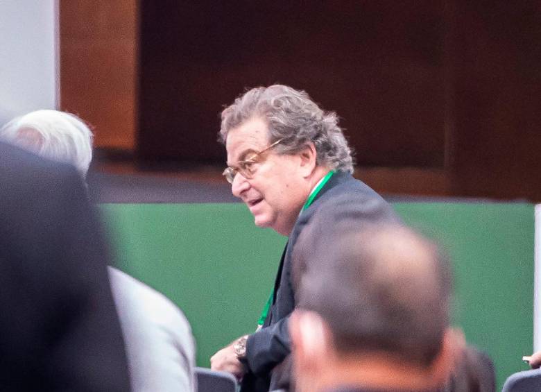 Esta es la primera imagen de Gilinski en asambleas del GEA