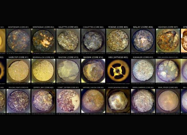 Nasa revela imágenes inéditas de las muestras recolectadas por ...