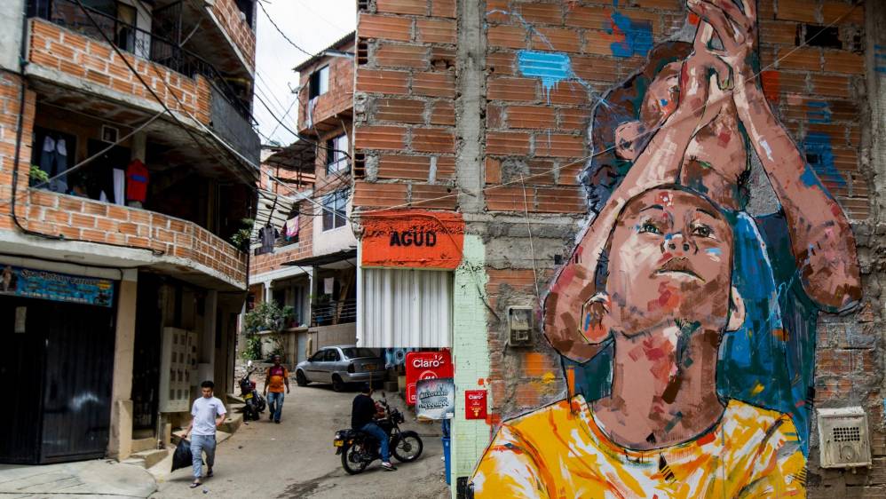 En fotos | El barrio Manrique tendrá el macromural artístico más grande ...
