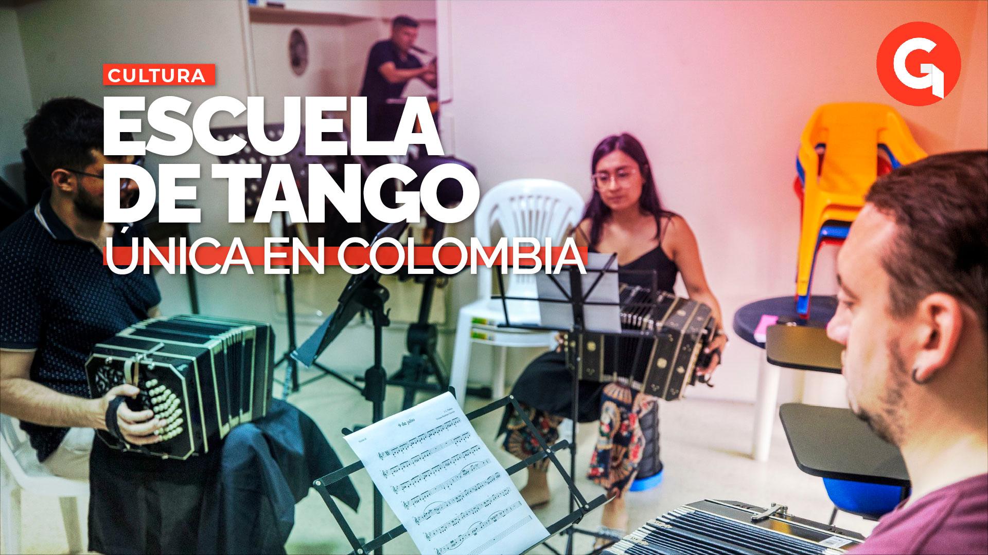 Una escuela de tango única en Colombia