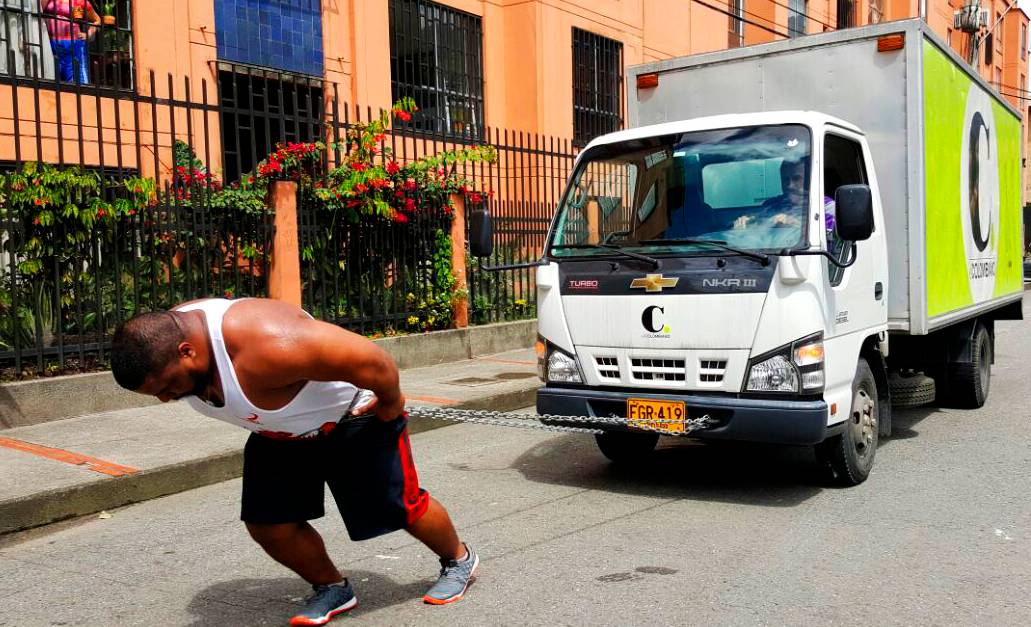 Emanuel, el hombre más fuerte de Colombia