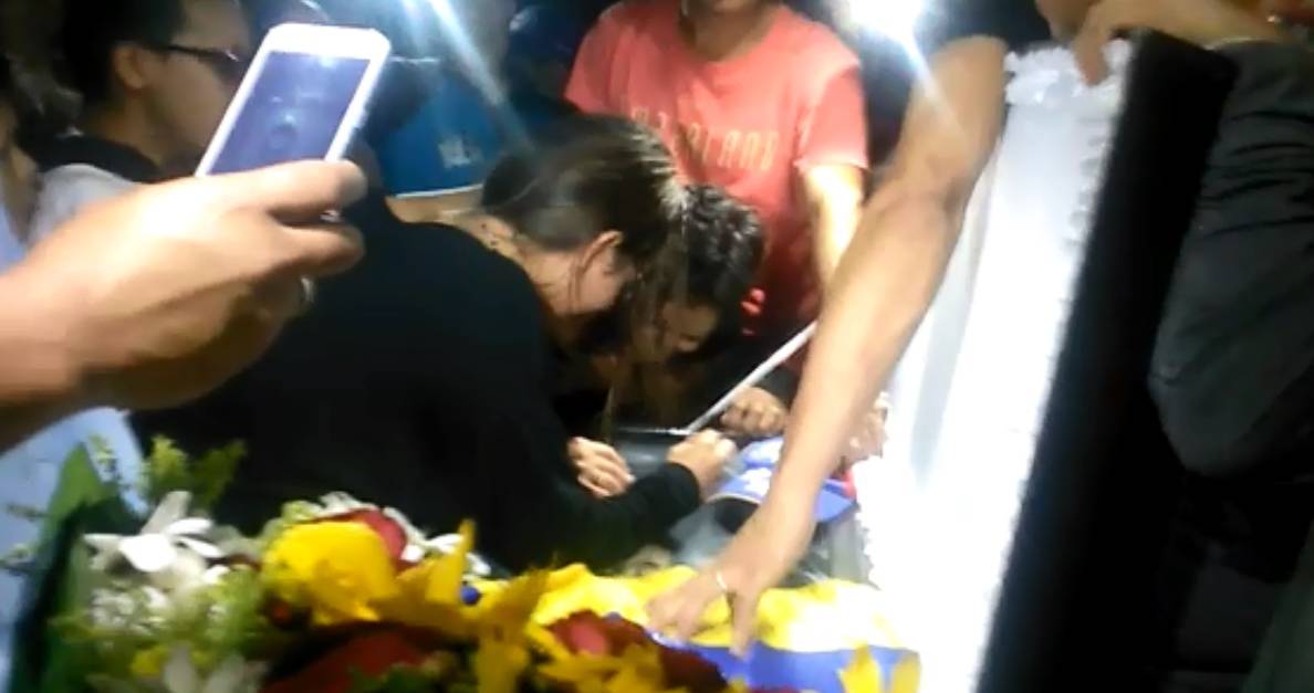 En la oscuridad fue sepultada Andreina Ramirez, muerta en operación ...