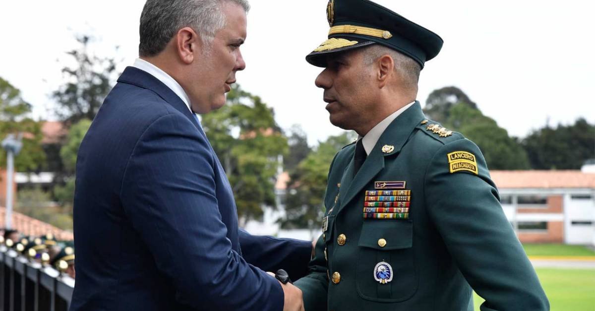 Comandante del Ejército le respondió a Juan Fernando Quintero