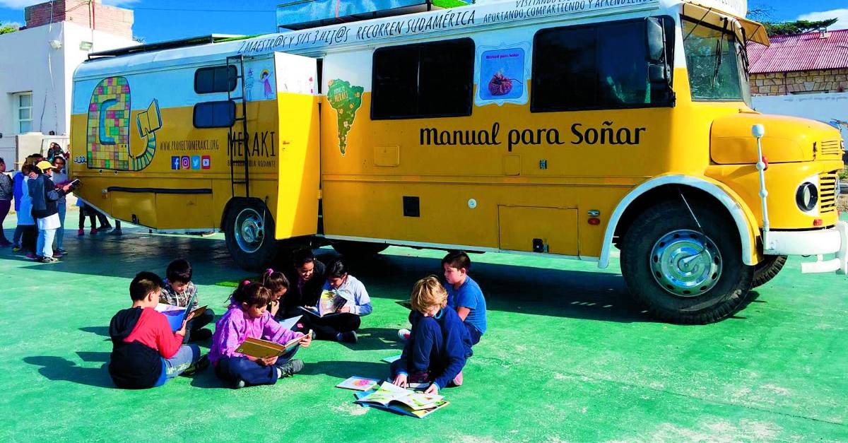 Un viaje a bordo de un autobús literario