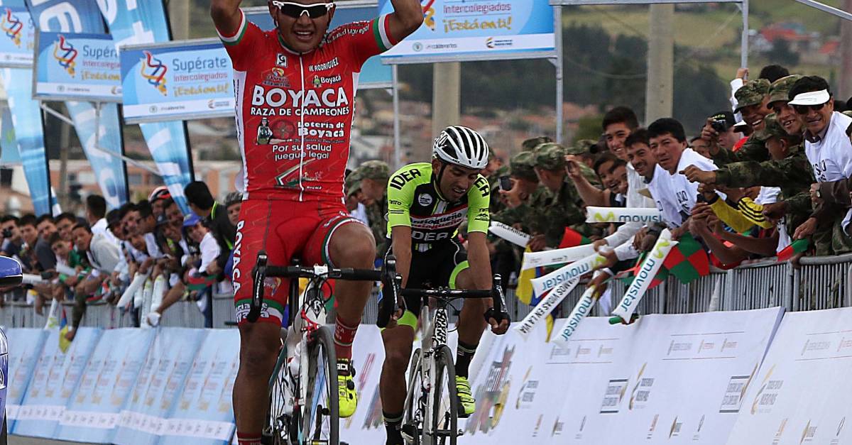 Jaime Castañeda, de EPM, nuevo líder de la Vuelta a Colombia