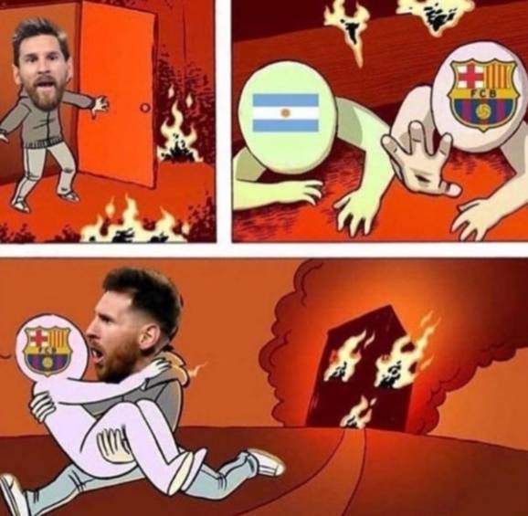 Implacables: así son los memes contra Lionel Messi por su pobre ...