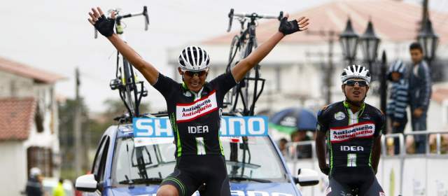 Antioquia ganó en la Vuelta de la Juventud con Alejandro Ceballos