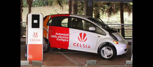 Celsia promueve carro eléctrico