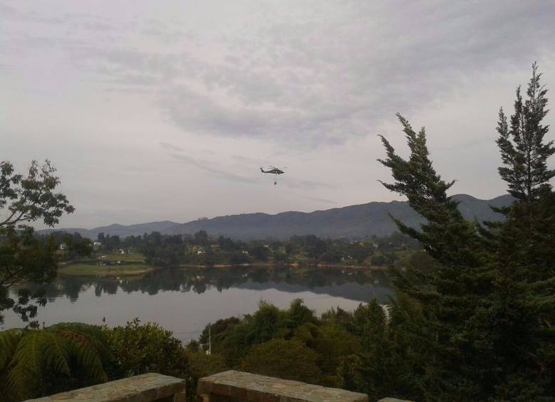 Incendio forestal, a dos kilómetros de viviendas en Santa Elena