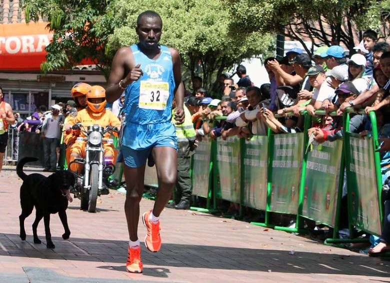 Victoria extranjera en la San Silvestre de Chía